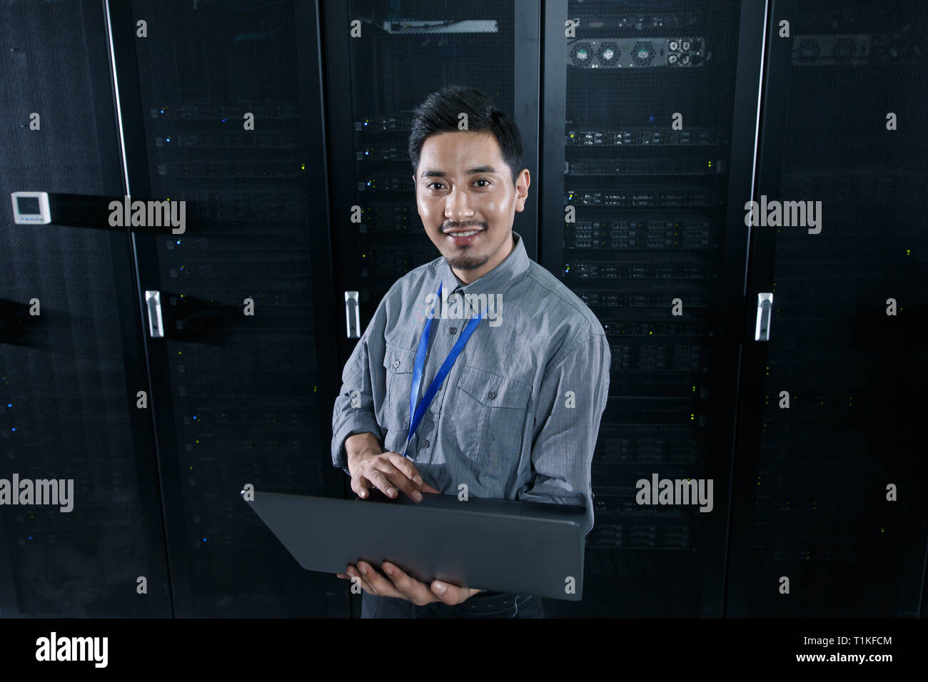 Technical personnel in the maintenance room inspection Stock Photo - Alamy