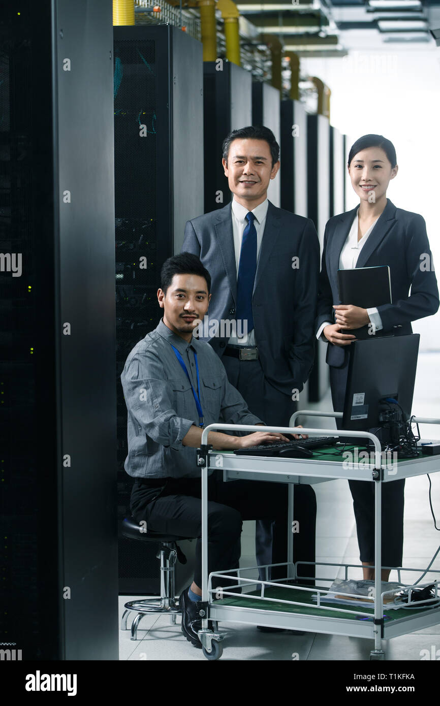 Technical personnel in the maintenance room inspection Stock Photo - Alamy