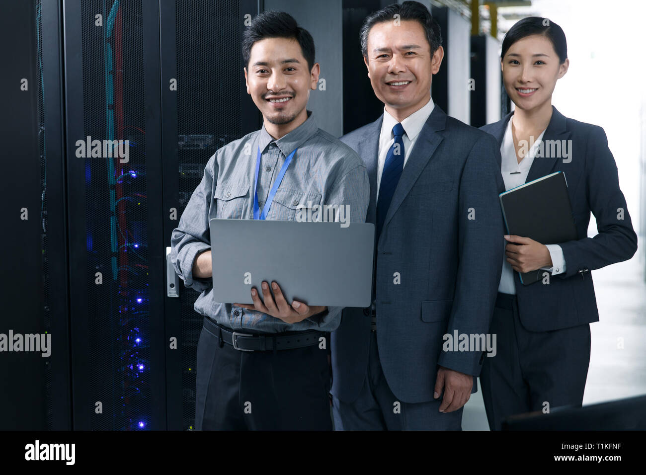 Technical personnel in the maintenance room inspection Stock Photo - Alamy