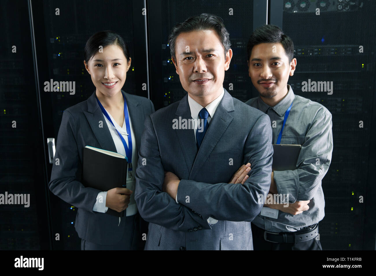 Technical personnel in the maintenance room inspection Stock Photo - Alamy