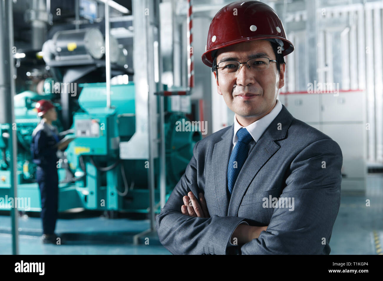 Technicians on data center hi-res stock photography and images - Alamy