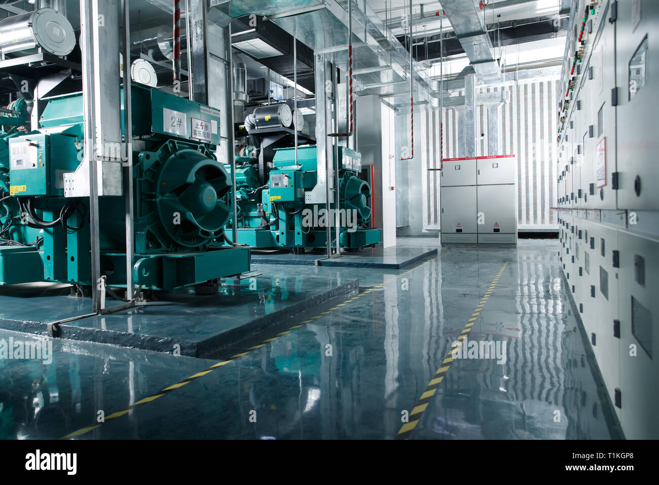 Factory voltage chamber Stock Photo - Alamy
