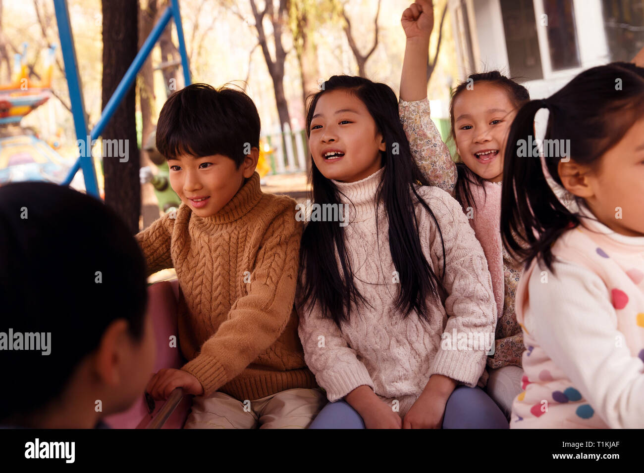 9 year olds in playground hi-res stock photography and images - Alamy