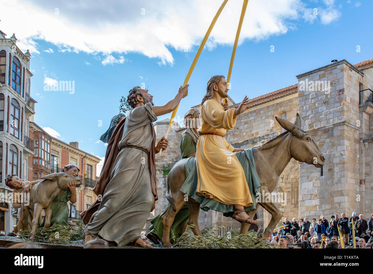 Zamora; Spain - March 2018: Traditional Spanish Holy Week procession ...