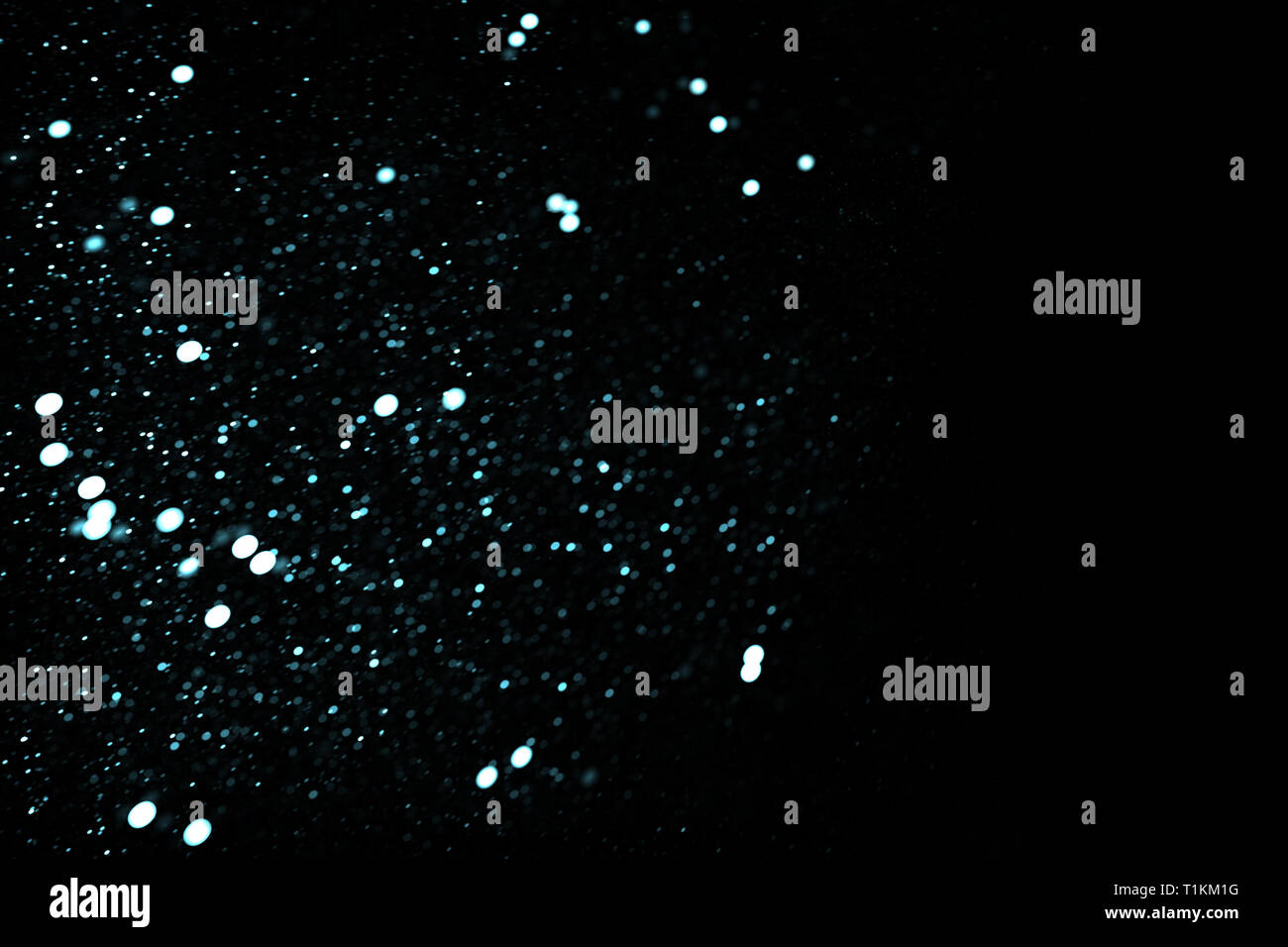 Glitter dust overlay, blue glitter, bokeh lights, texture, abstract ...