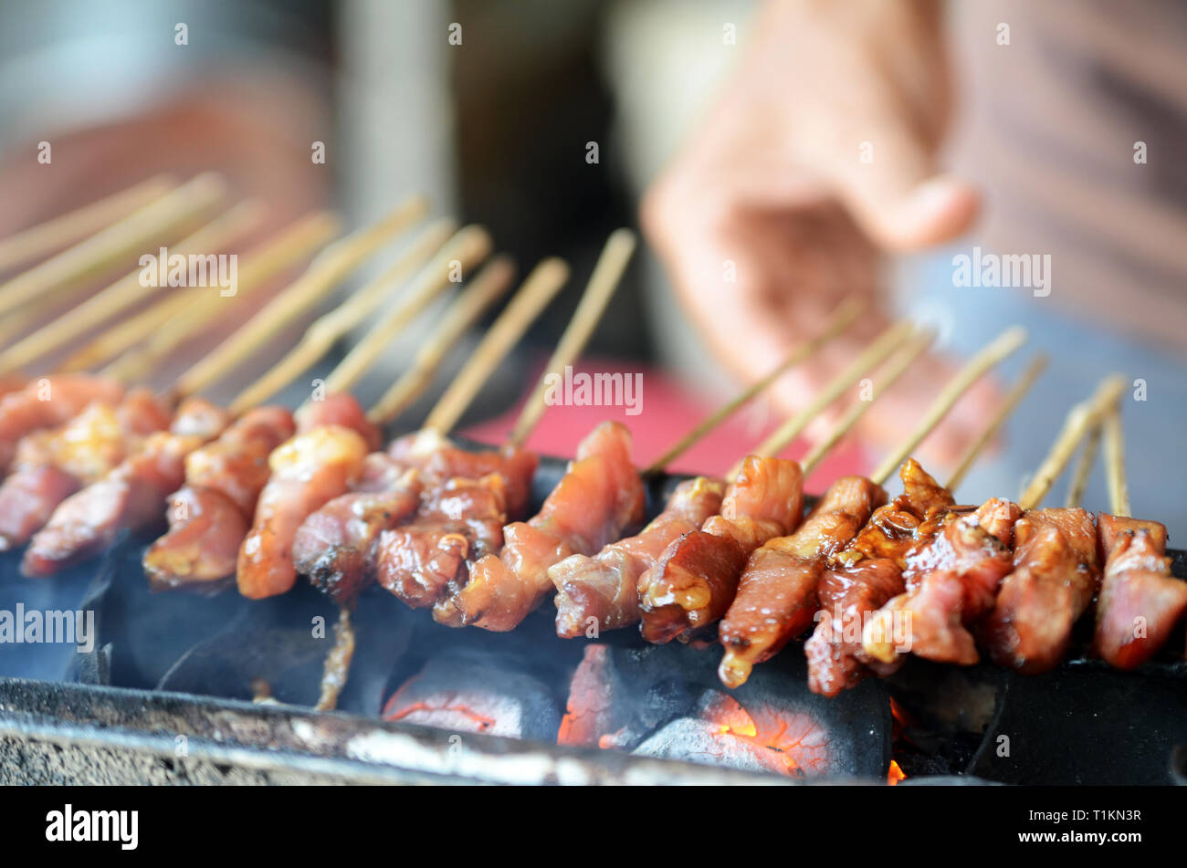 Satay skewers bali hi-res stock photography and images - Alamy