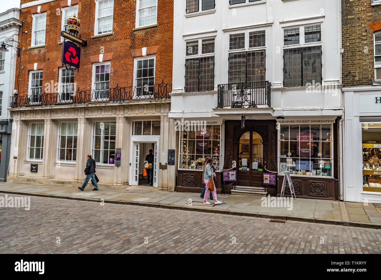 Guildford tourist information hi-res stock photography and images - Alamy