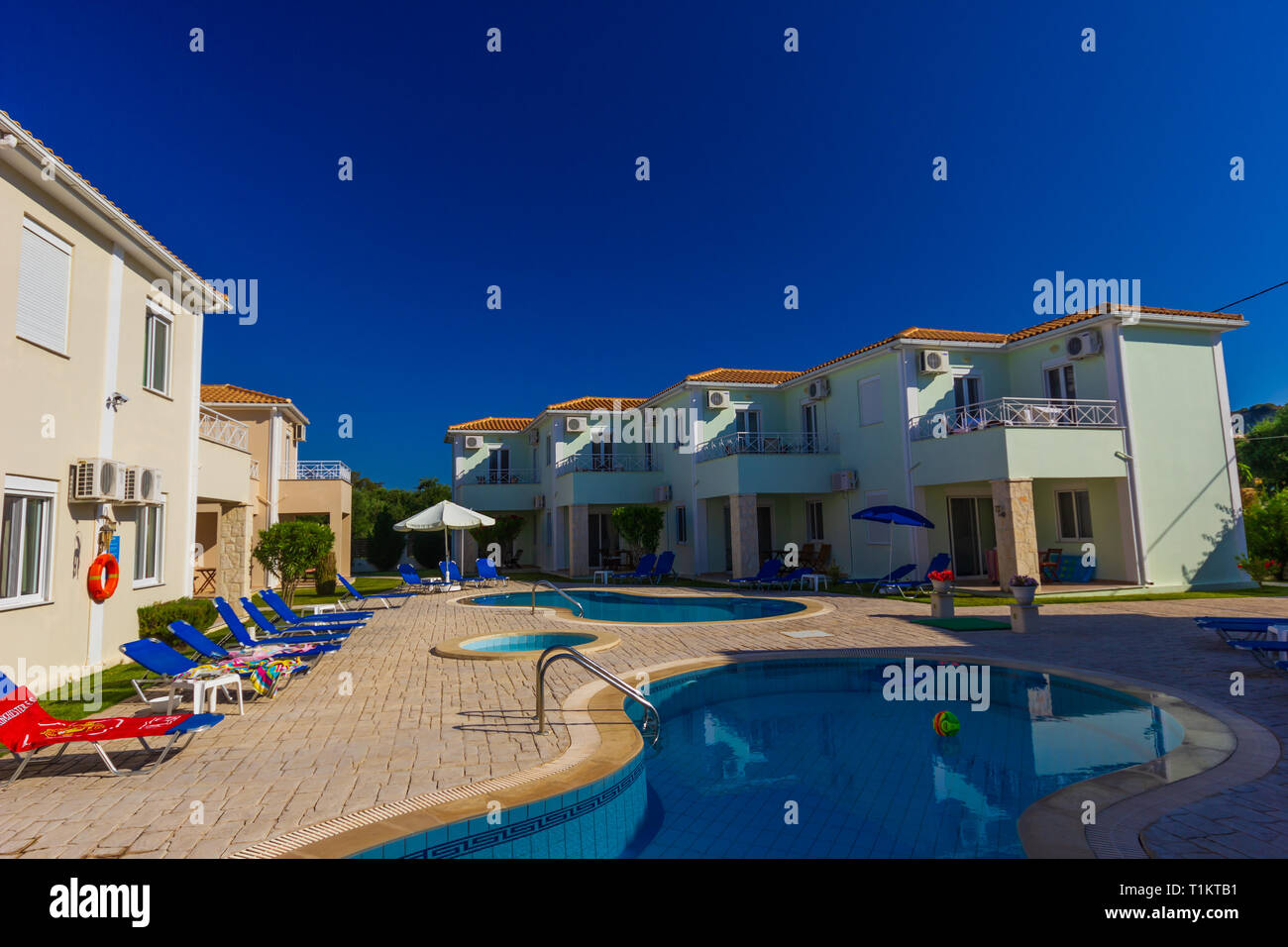 Villas at the Luxury summer resort Stock Photo - Alamy