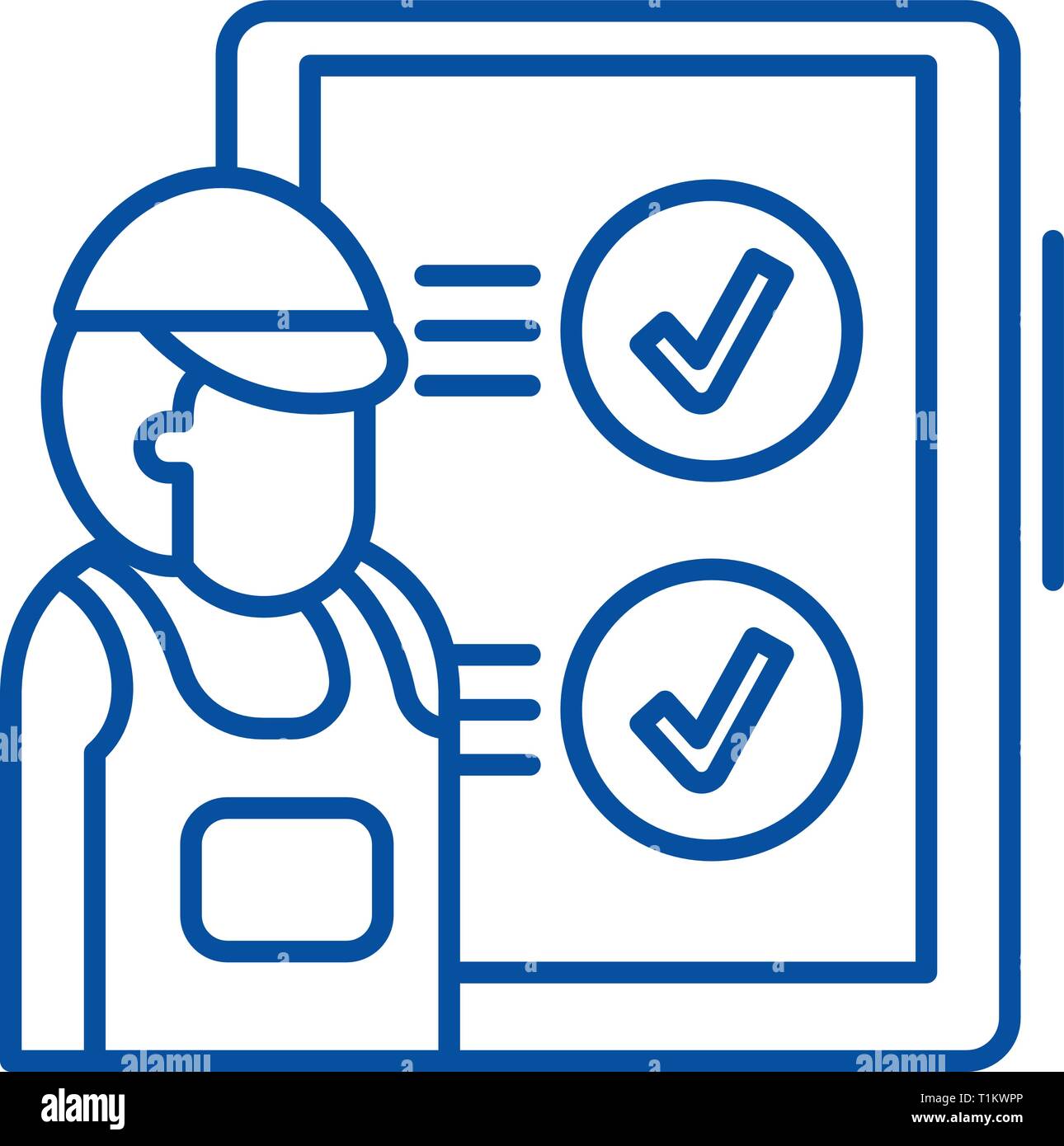 Inspection Sign High Resolution Stock Photography and Images - Alamy