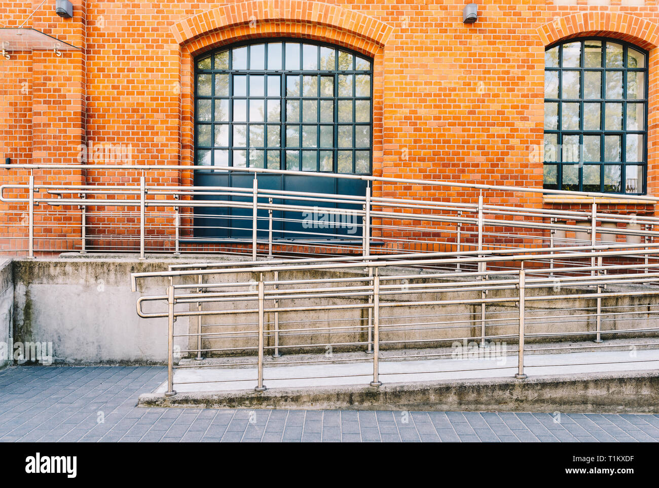 Concrete access ramp hi-res stock photography and images - Alamy