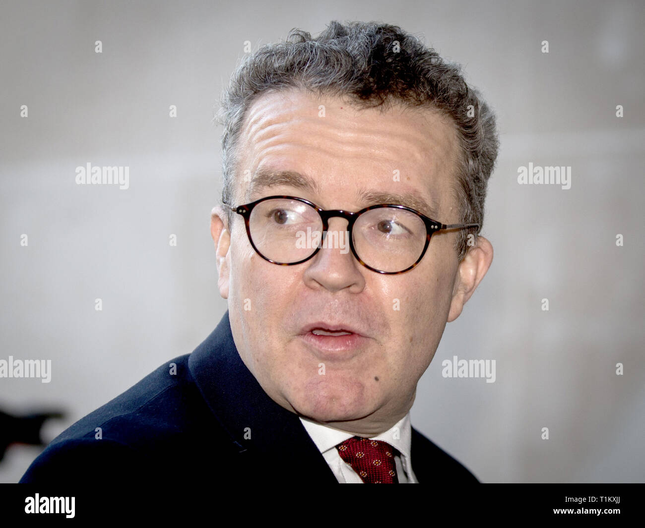 Labour party deputy leader tom watson arrives hi-res stock photography ...