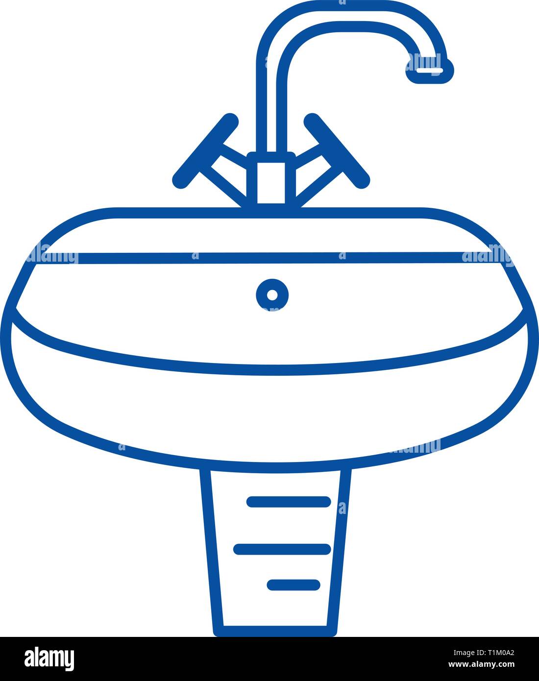 Washbasin symbol hi-res stock photography and images - Alamy