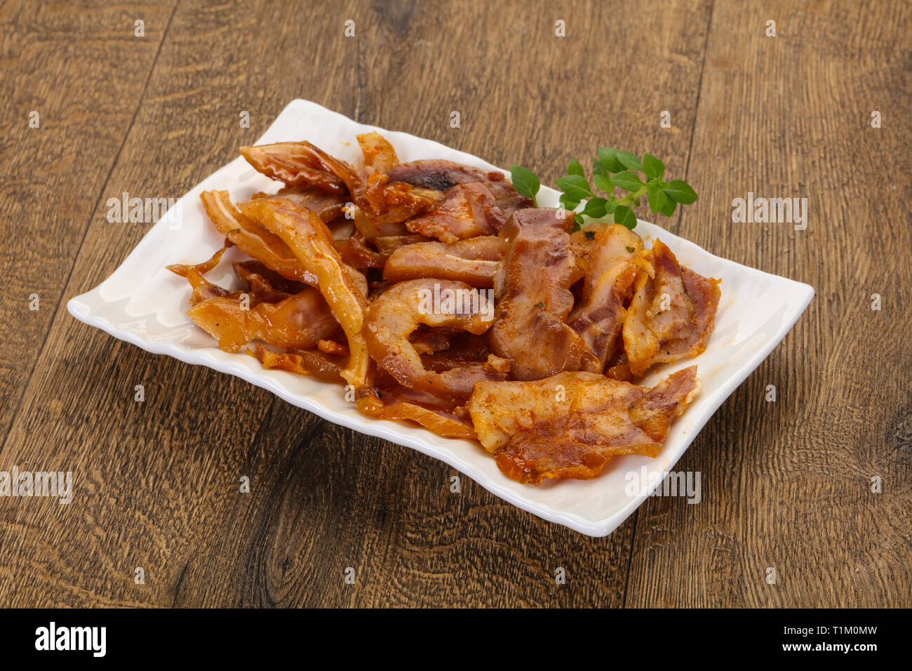 Snacks beer pork ears hi-res stock photography and images - Alamy