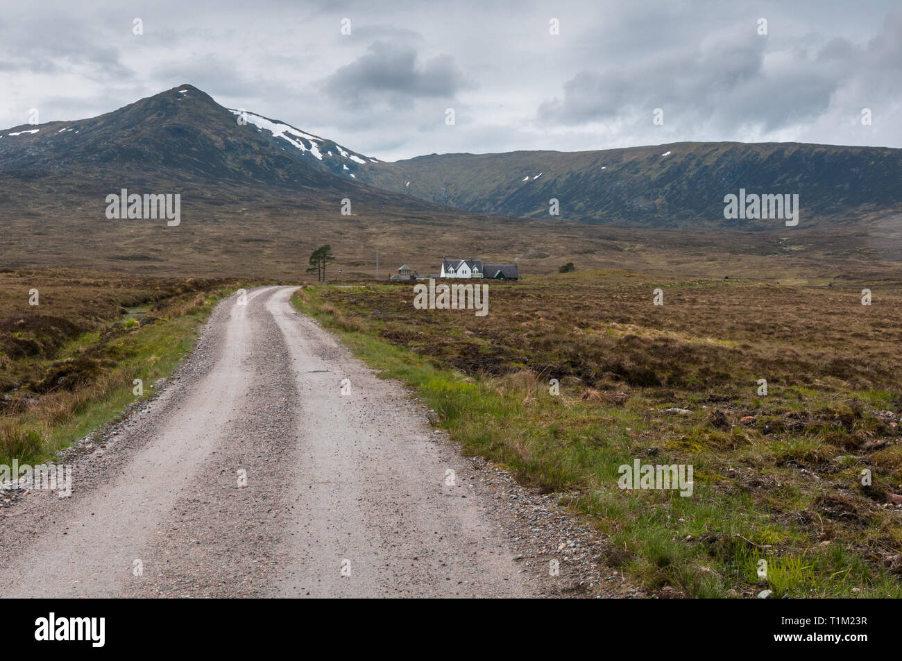 Corrour station and station house, Scotland Stock Photo - Alamy