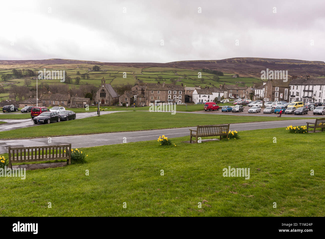 Reeth, North Yorkshire,England,UK Stock Photo - Alamy
