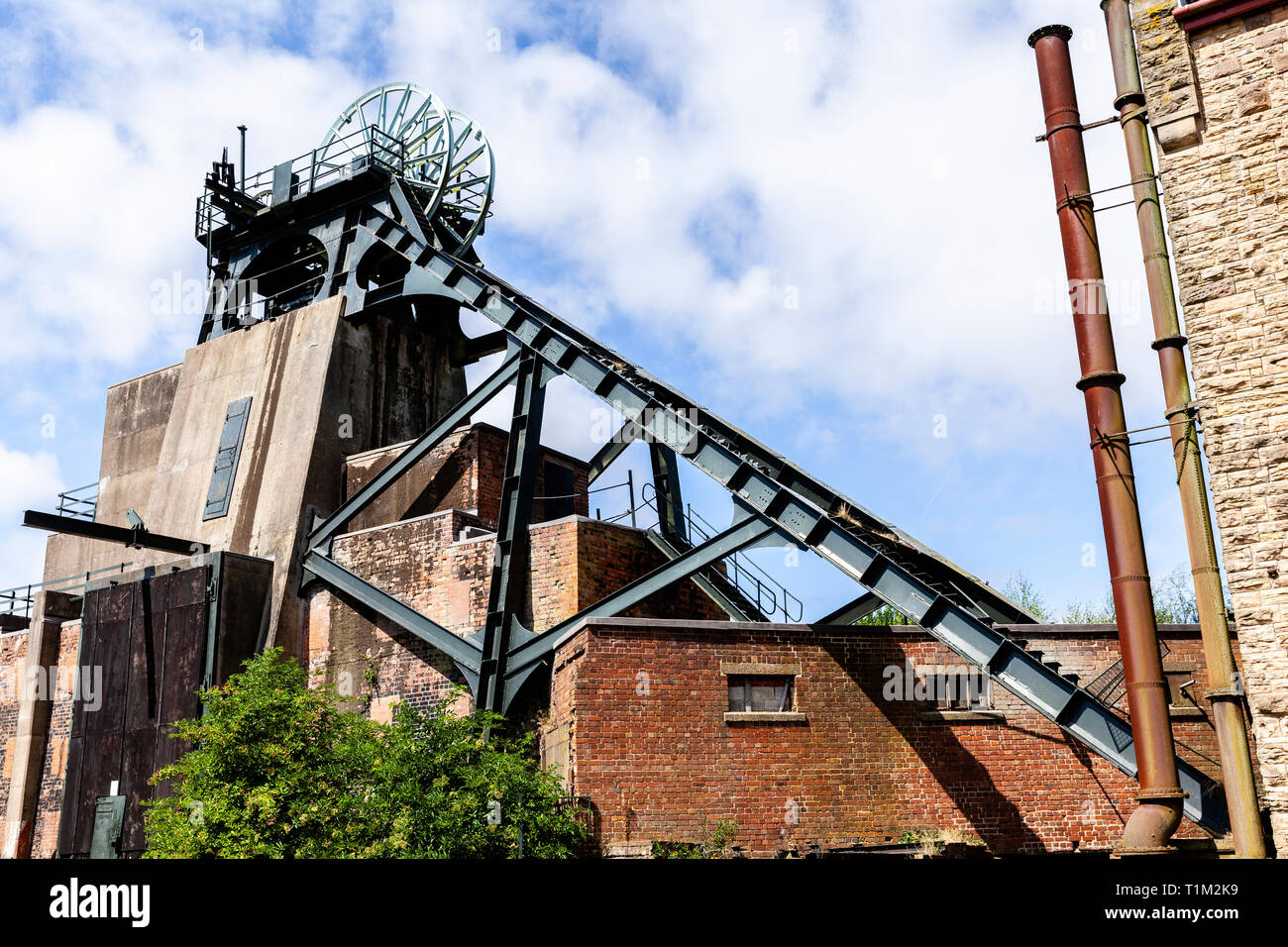 Pleasley pit, in Nottinghamshire Stock Photo - Alamy