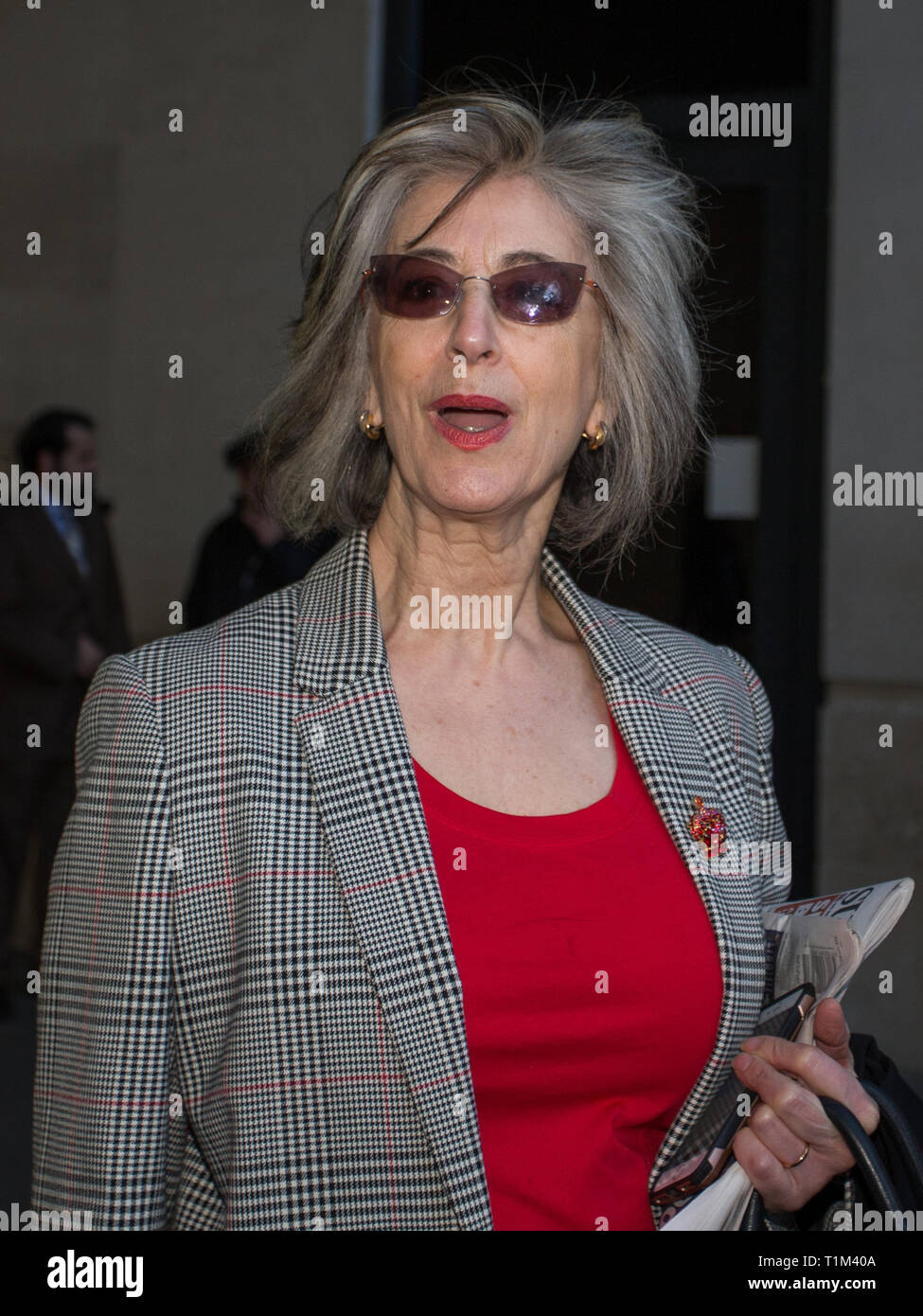 Actor Maureen Lipman at the BBC London. Featuring: Maureen Lipman Where ...