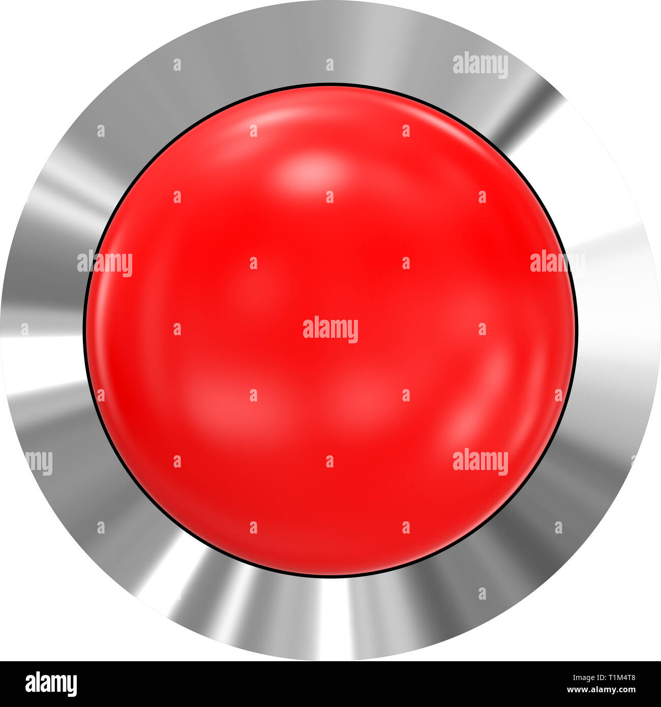 Oval red button hi-res stock photography and images - Alamy