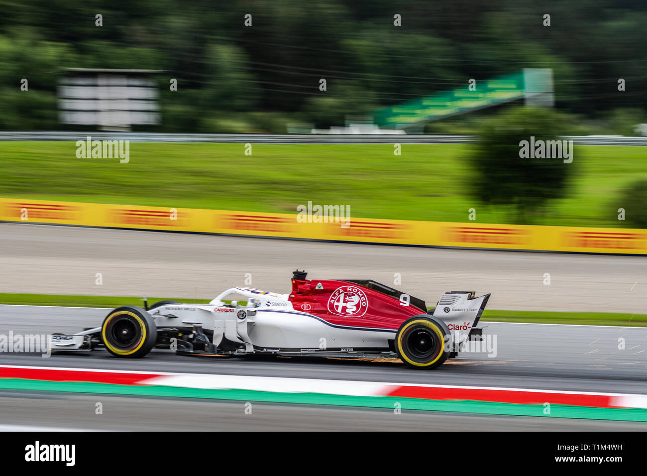 Spielberg/Austria - 06/29/2018 - #9 Marcus ERICSSON (SWE) in his Alfa ...