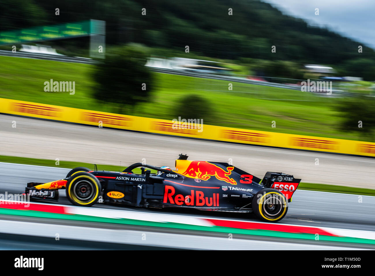 Spielberg/Austria - 06/29/2018 - #3 Daniel RICCIARDO (AUS) in his Red ...