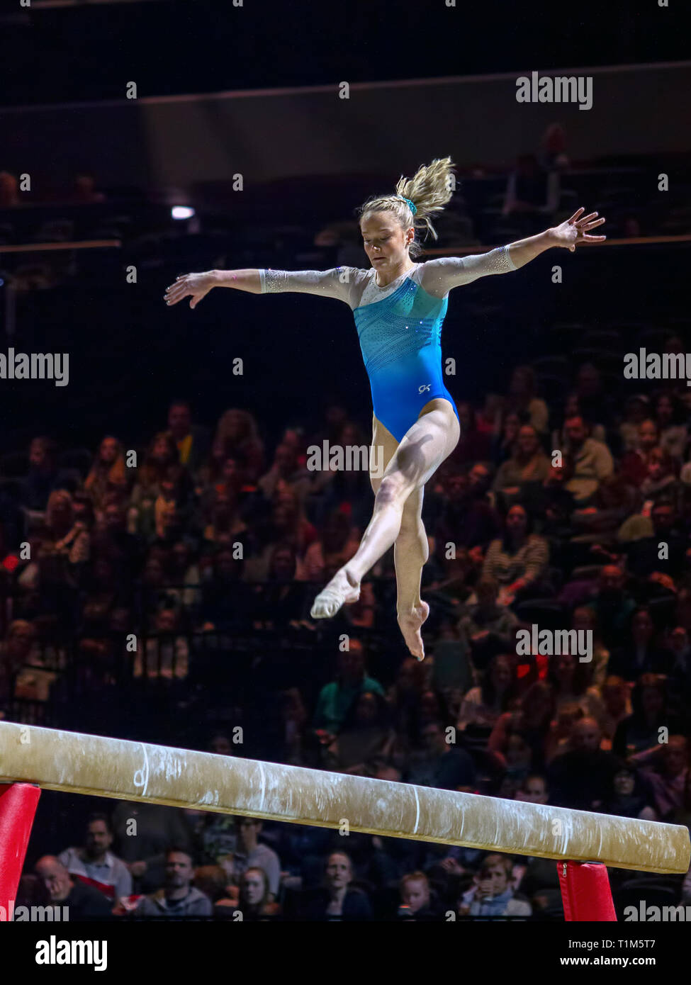 Birmingham, England, UK. 23 March, 2019. The United States' Riley ...