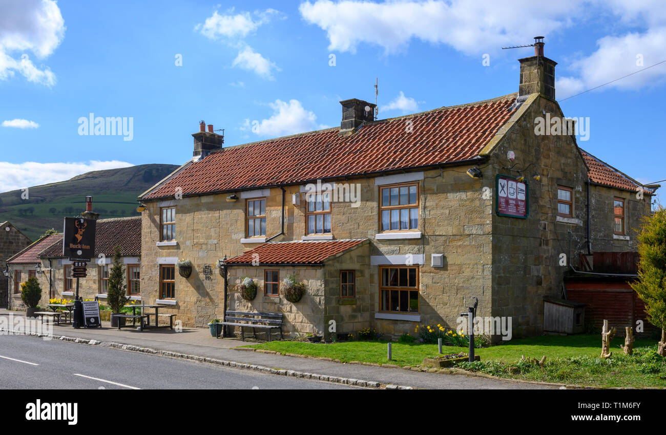 The Buck Inn, Chop Gate, North Yorkshire, England, UK Stock Photo - Alamy