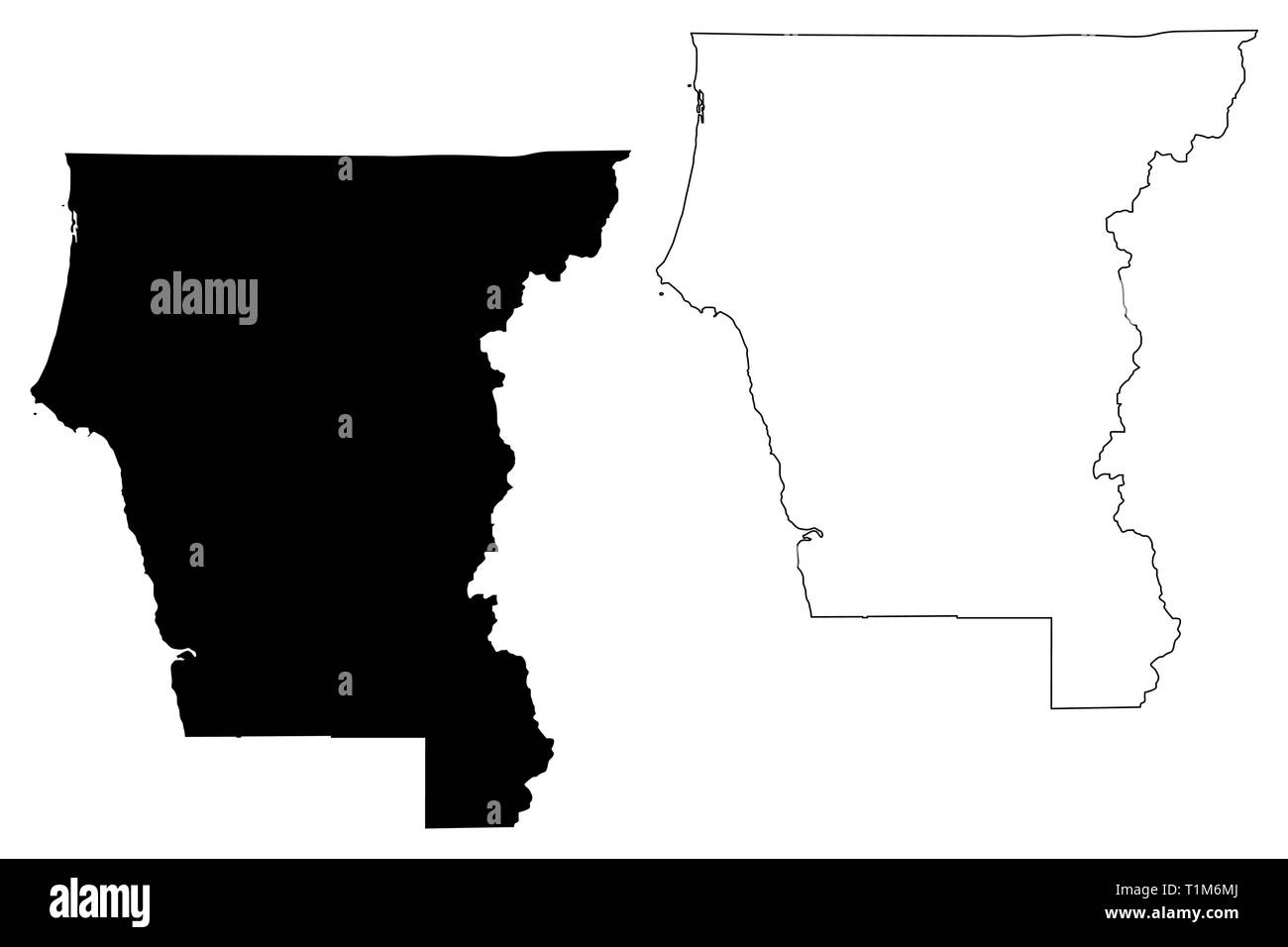 Del Norte County, California (Counties in California, United States of ...