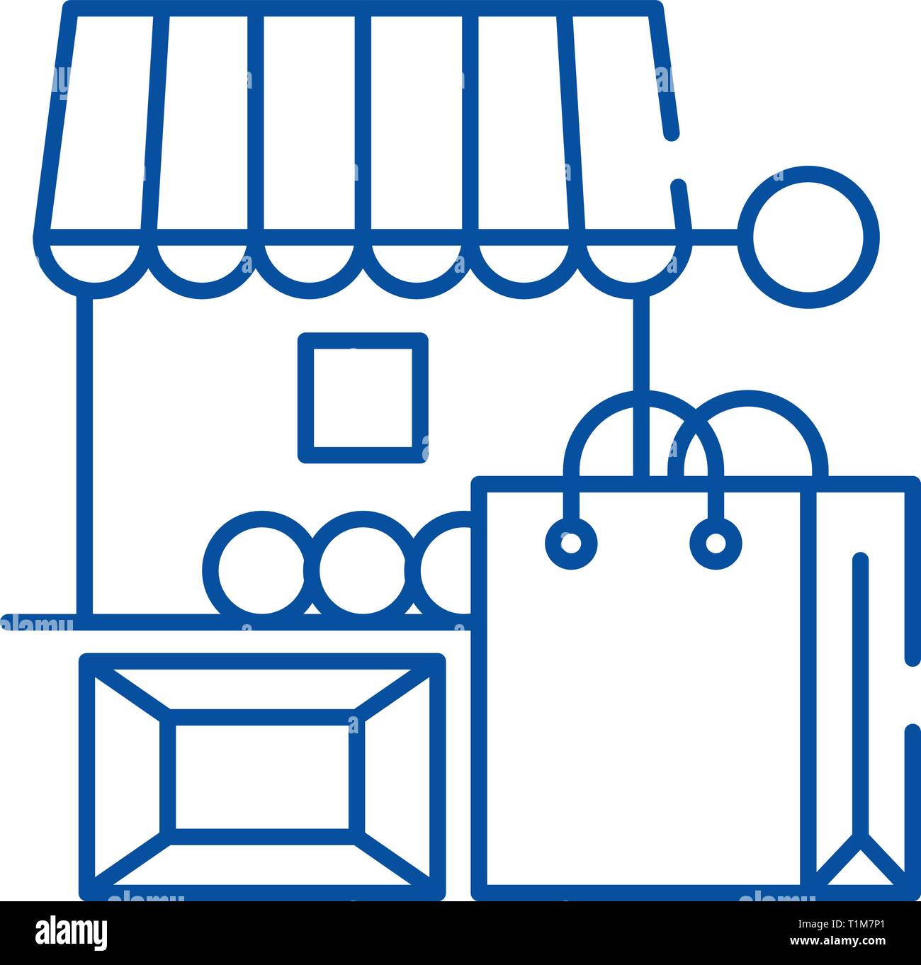 Food Stall Banner High Resolution Stock Photography and Images - Alamy