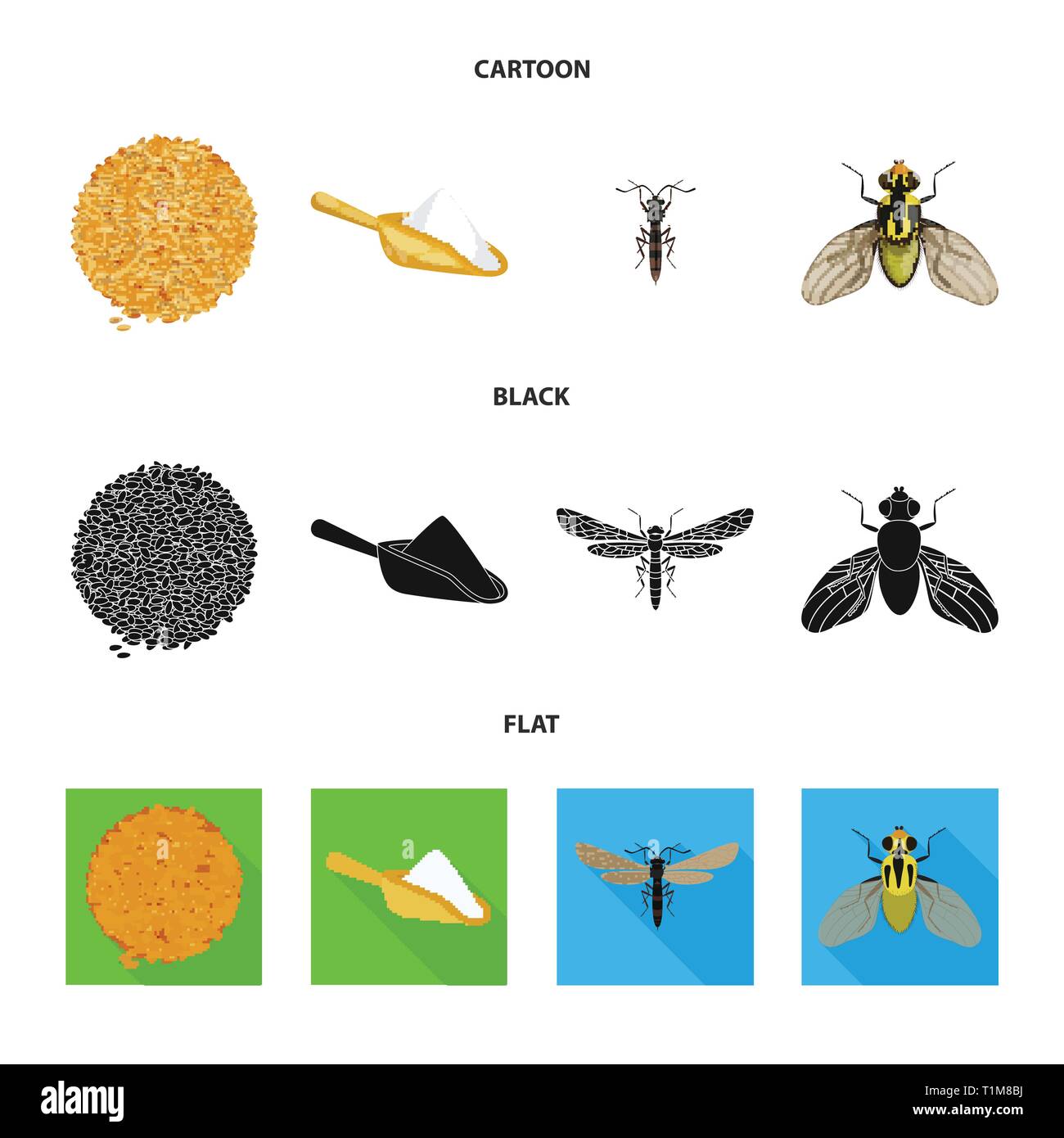flour,fly,seeds,meal,insect,crop,scoop,pest,bread,control,cereal,oat ...
