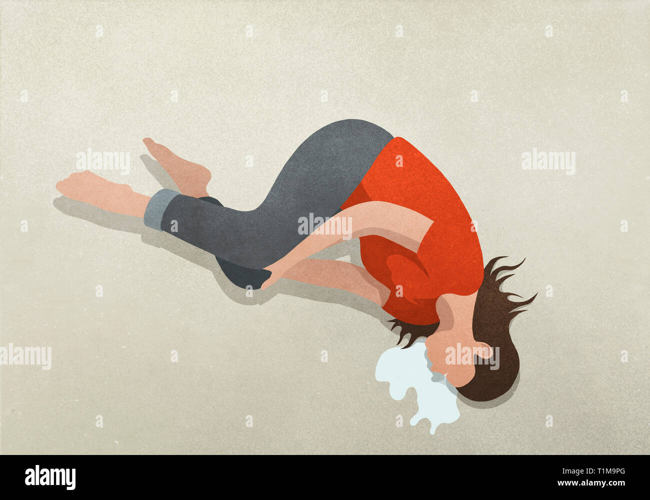 Crying over spilled milk hi-res stock photography and images - Alamy