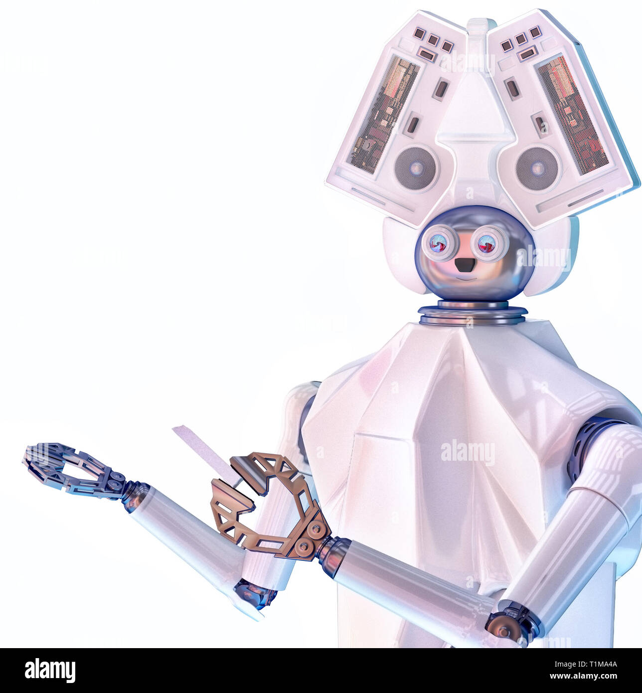 Robot school teacher Stock Photo - Alamy