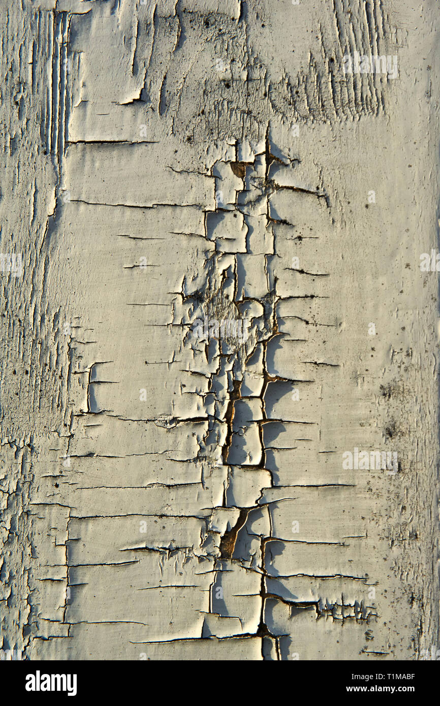 cracked color on a wall outside Stock Photo - Alamy