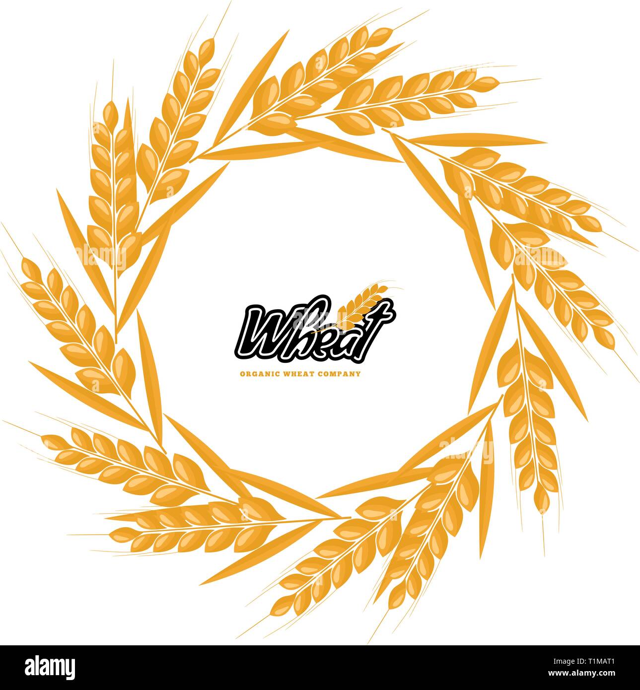 Wheat Logo Clip Art