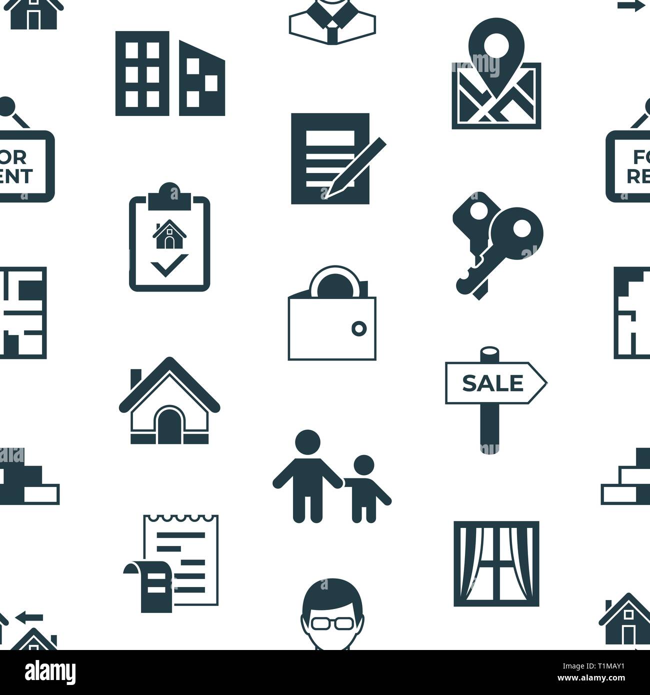 Real estate and housing property icons infographics, digital vector ...