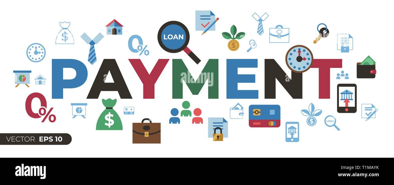 Social score credit and banking payment icons infographics, digital ...