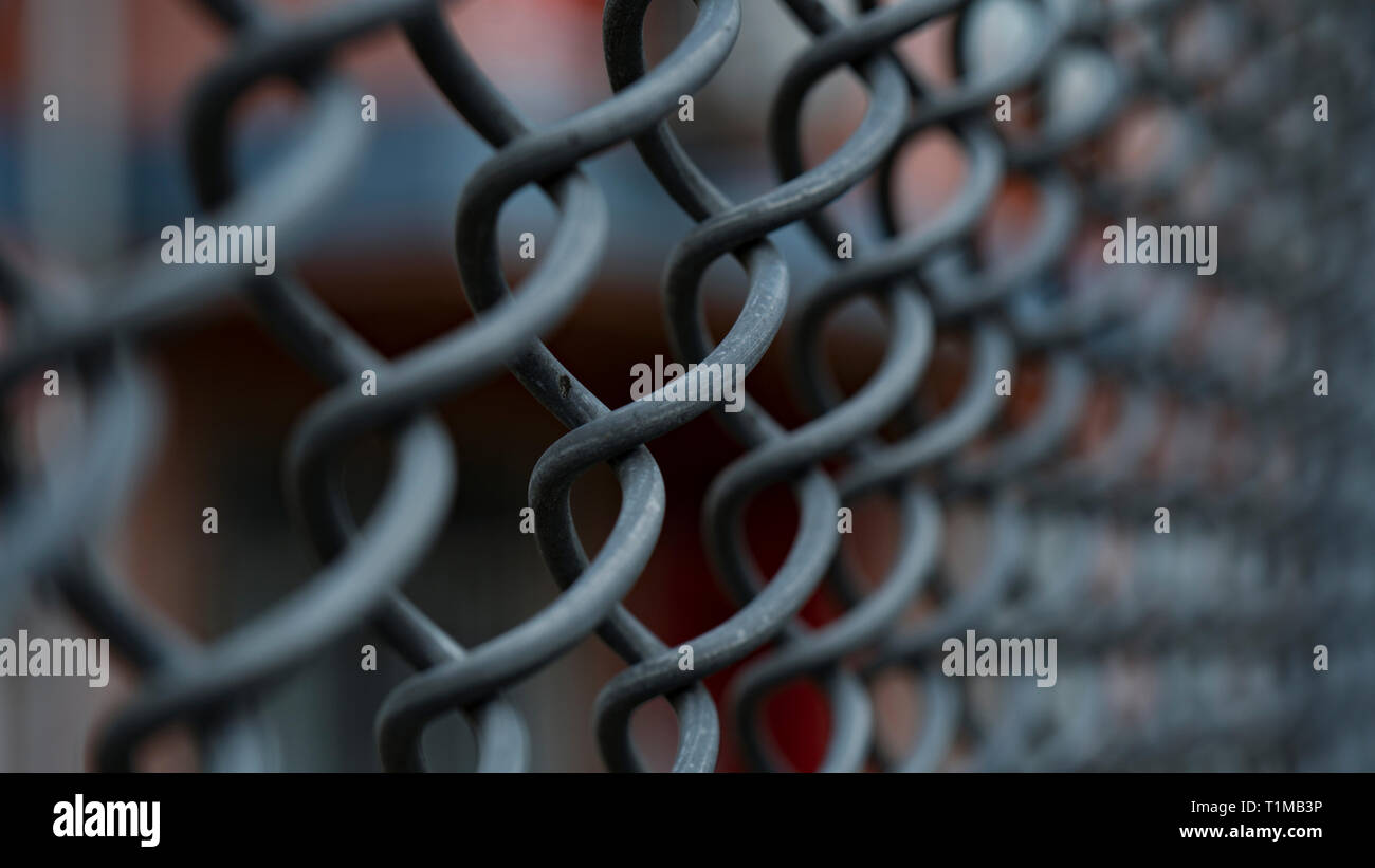 macro of the metal net picture Stock Photo - Alamy