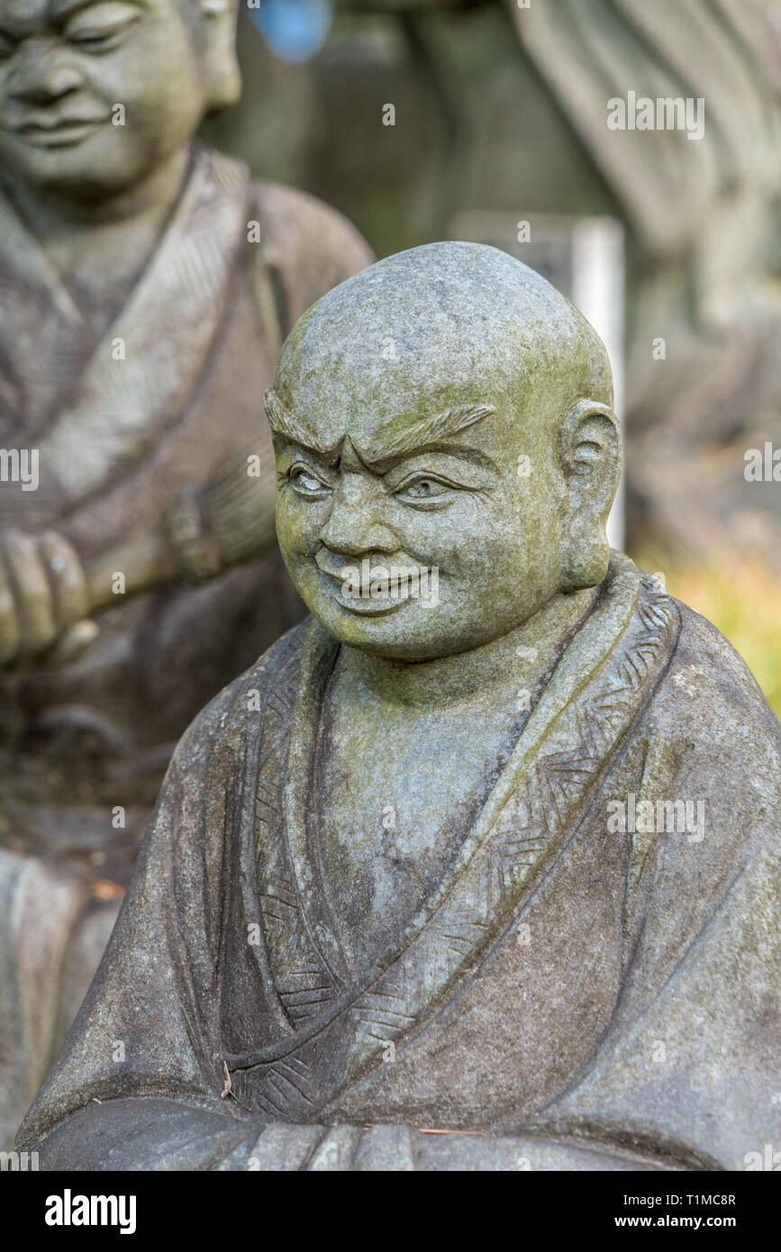 Arashiyama Arhat. 500 Statues of the closest and highest disciples of ...