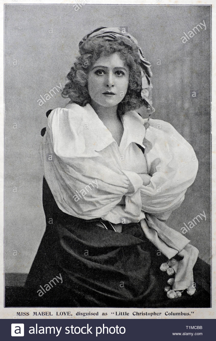 Mabel Love portrait, 1874 – 1953, was a British dancer and stage ...