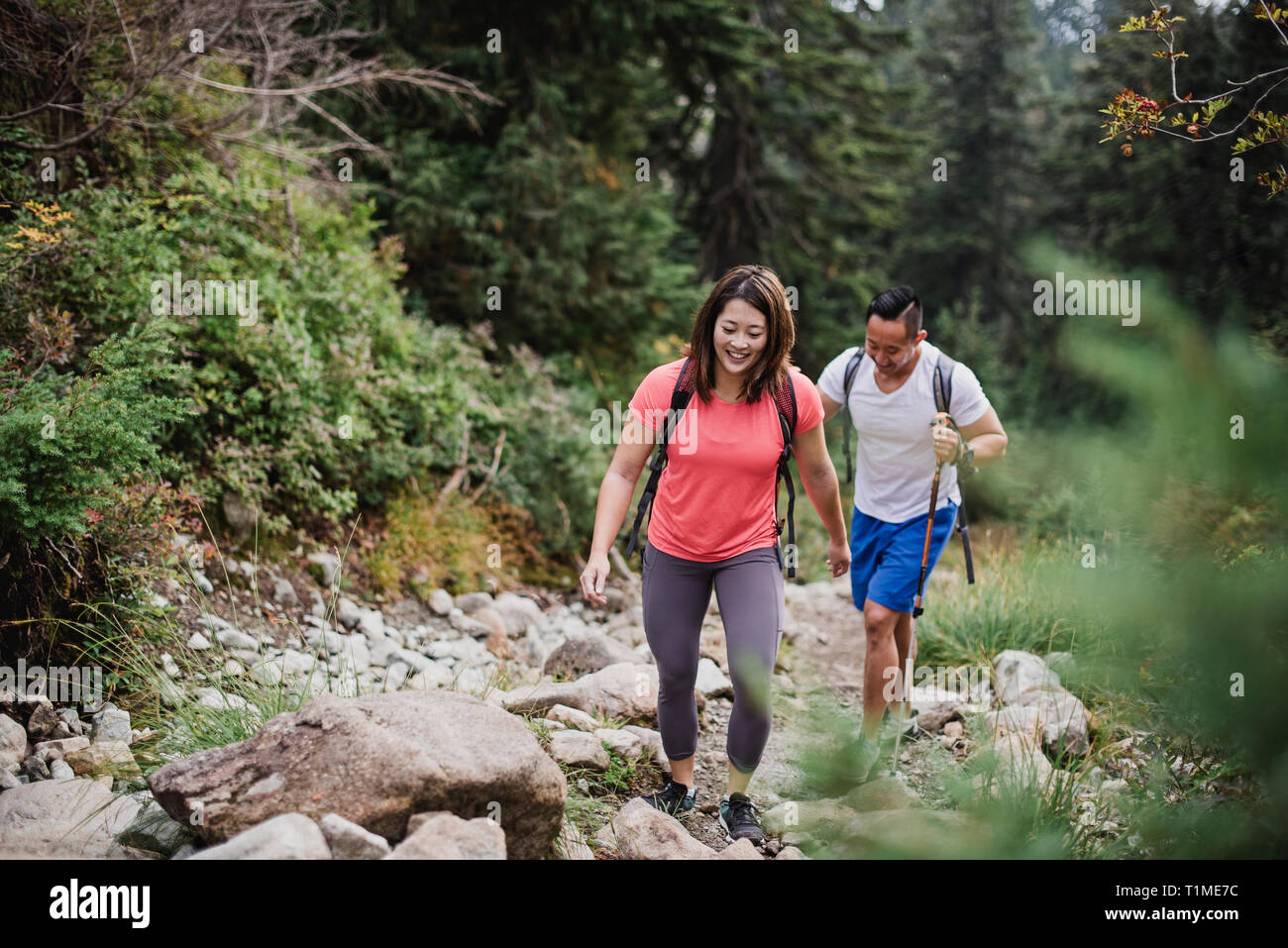 Hiking Over Rocks High Resolution Stock Photography and Images - Alamy