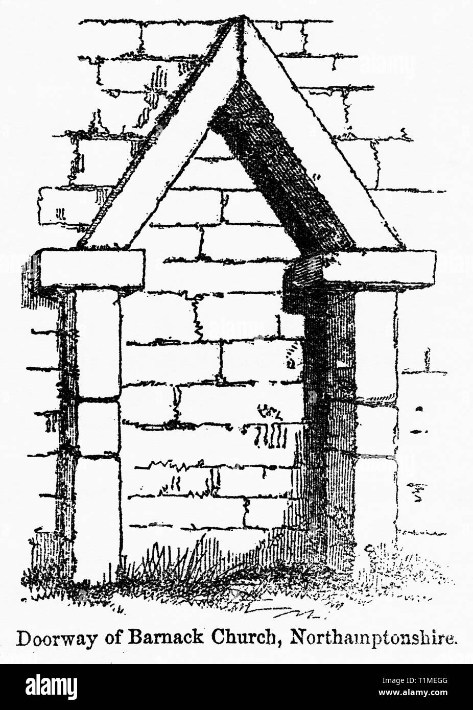 Barnack church Cut Out Stock Images & Pictures - Alamy