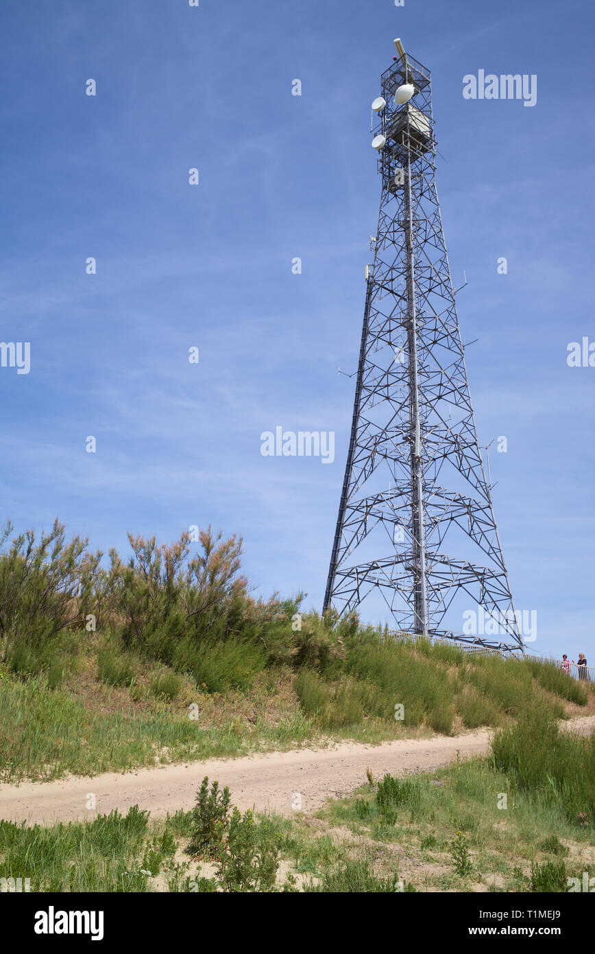 PLA Holland Haven Radar at Holland on Sea Essex Stock Photo - Alamy