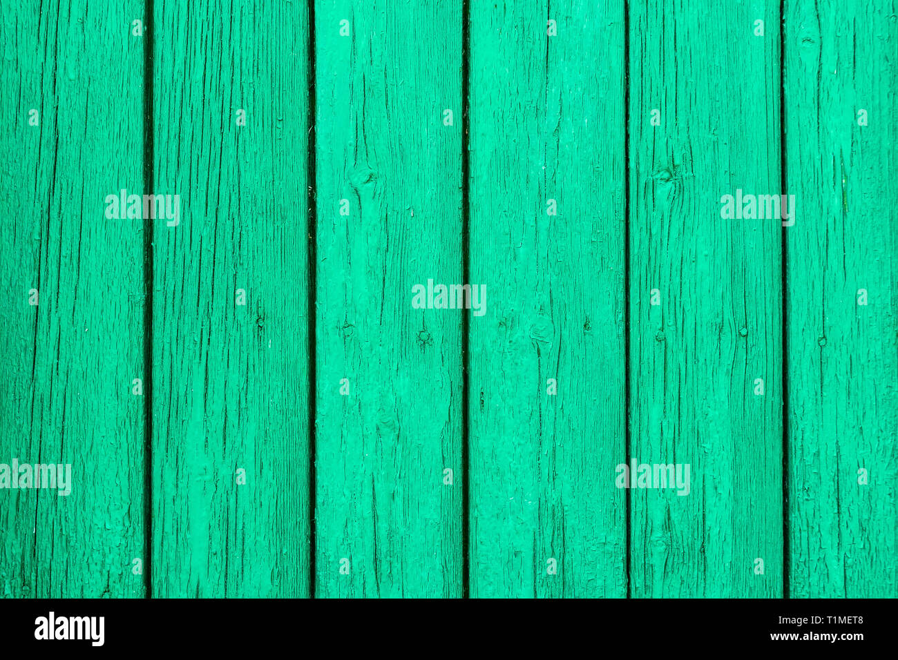 green wooden background, texture of wooden boards of green color Stock ...