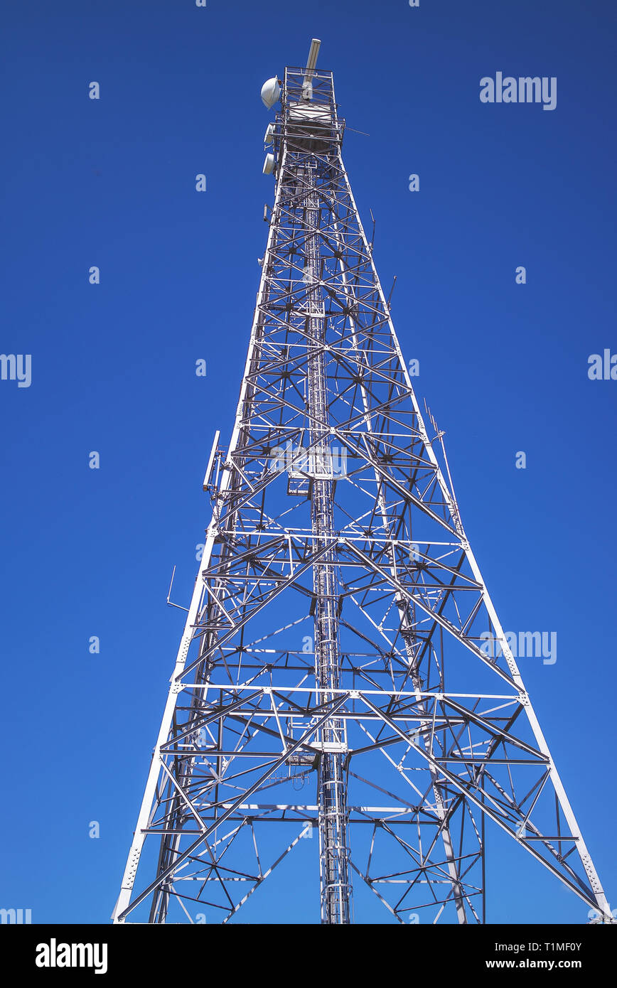 PLA Holland Haven Radar at Holland on Sea Essex Stock Photo - Alamy