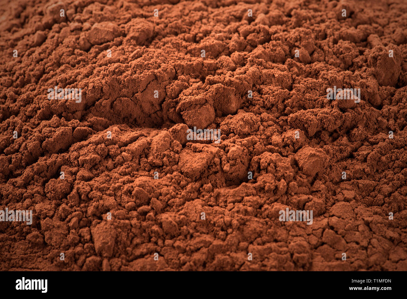 Cocoa Powder Background Stock Photo - Alamy