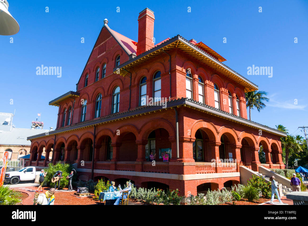 Museum of Art and History at Key West, a U.S. island city, is part of ...