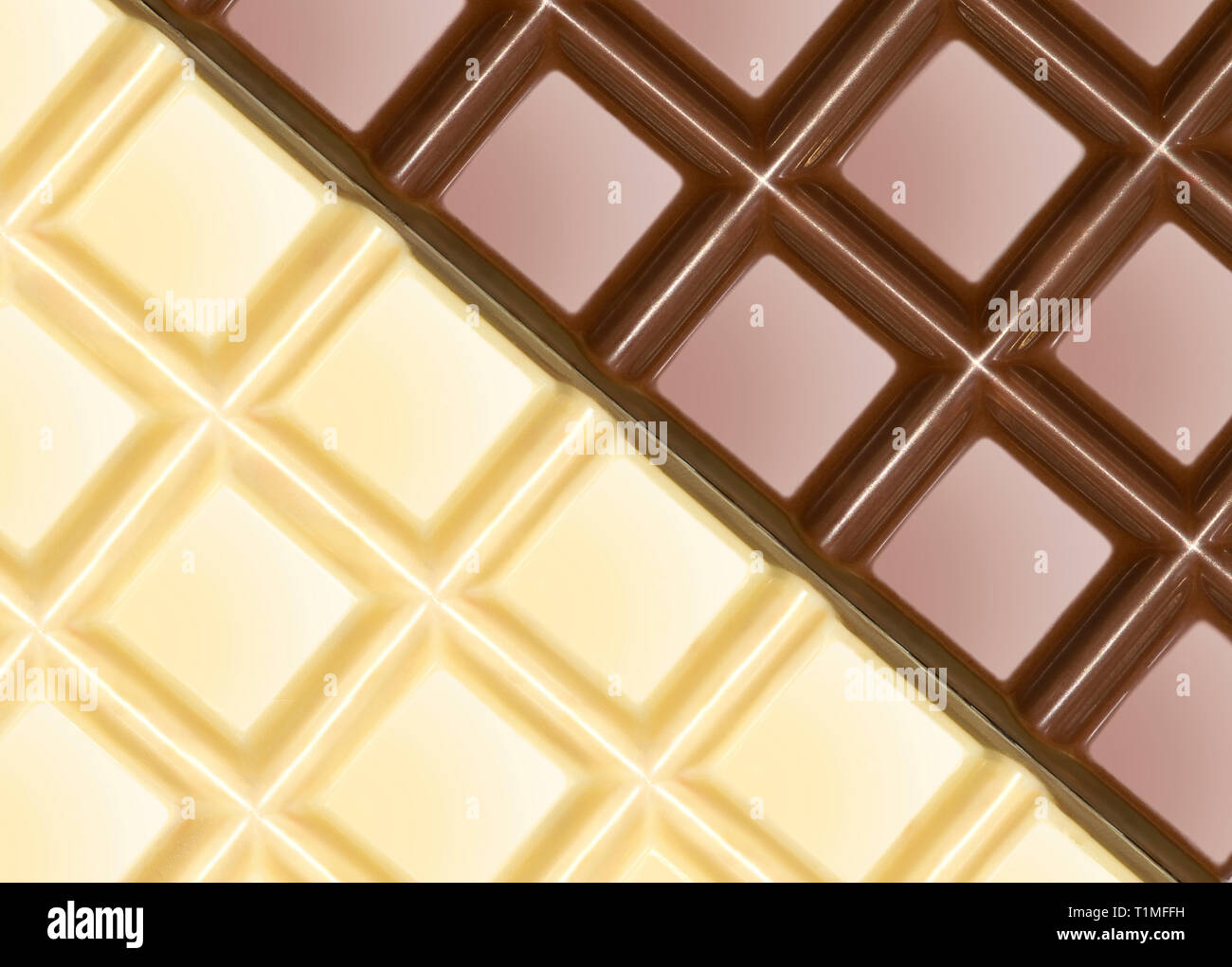 White Chocolate Bars High Resolution Stock Photography and Images - Alamy