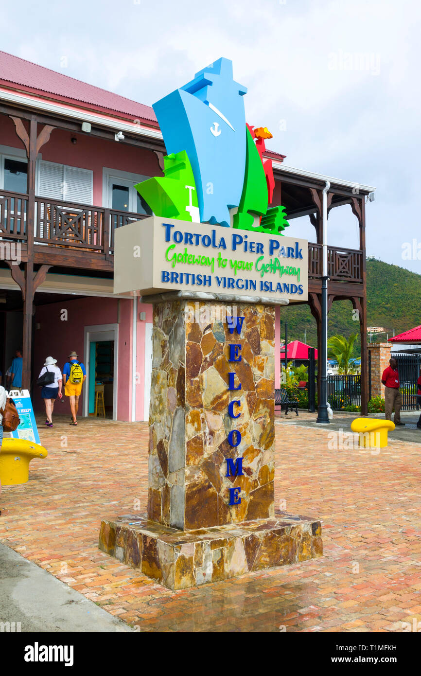 Tortola is the largest of the British Virgin Islands in the Caribbean ...