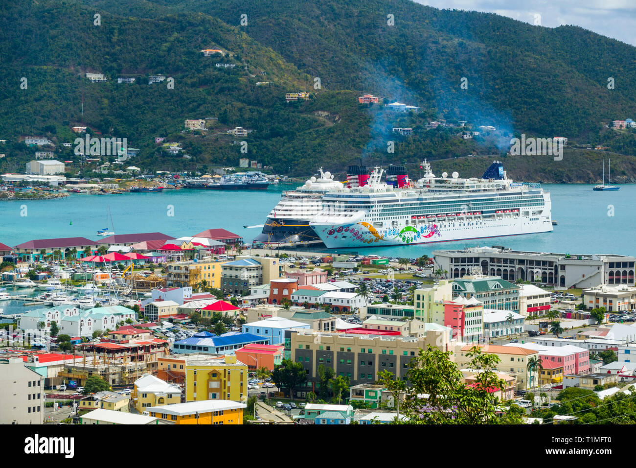 Tortola is the largest of the British Virgin Islands in the Caribbean ...