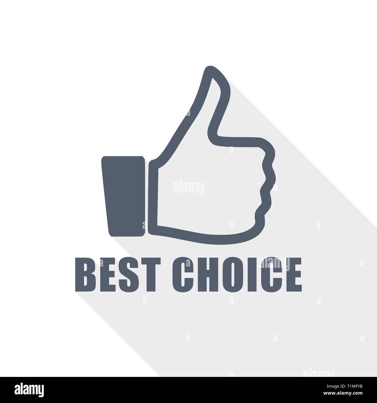 Best choice icon, vector illustration Stock Vector Image & Art - Alamy