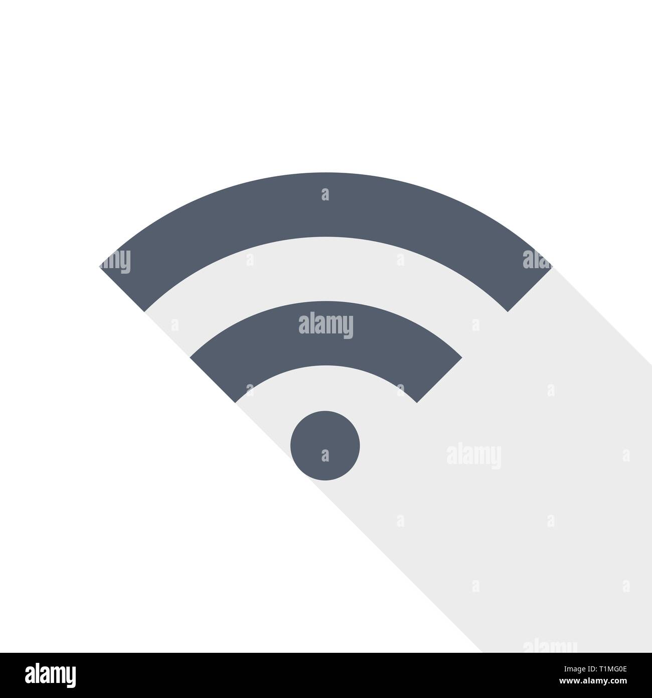 Wireless, wifi icon, vector illustration Stock Vector Image & Art - Alamy